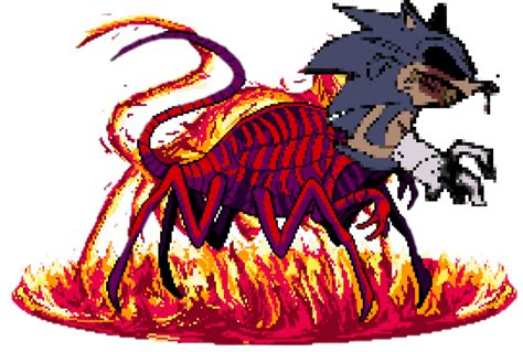 Sonic Exe True Form Of Death Sprite Design By Shadowxcode On Deviantart