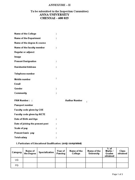 Annexure Template Pdf Doctor Of Philosophy Academic Degree