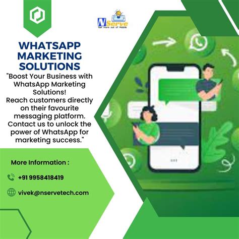 N Serve Technology Boost Your Marketing With Whatsapp Marketing N