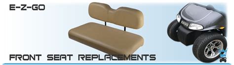 Ezgo Front Seats Complete Replacements Golf Cart King
