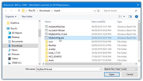 Ways To Run Batch Files Silently Hide CMD Window