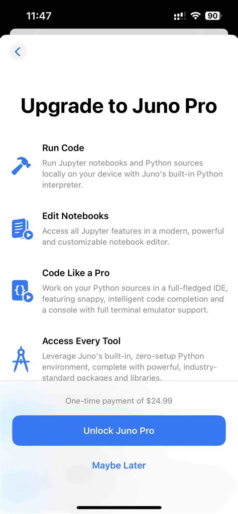 Juno Python And Jupyter Paywall Screenshot 30k Mo
