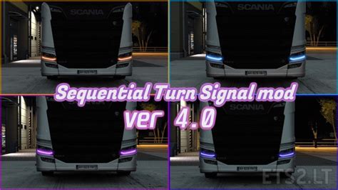 Sequential Turn Signal Mod V ETS Mods