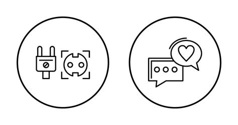 Socket And Chat Icon 33025320 Vector Art At Vecteezy