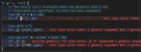 feature request inline type alias · issue 10881 · rust lang rust
