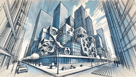 The Impact Of Abstract Art On Architecture Artificial Paintings