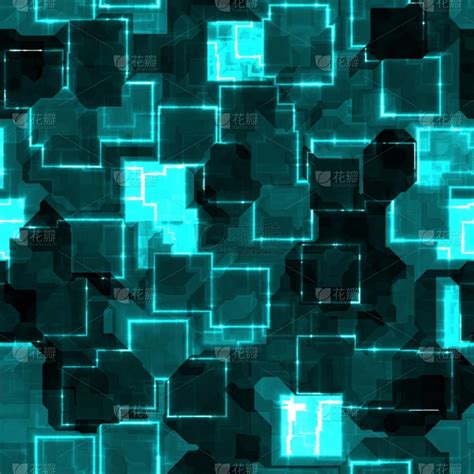 背景 绿色 太空 未来 式样 图像特效 形状 无人 绘画插图 抽象素材 花瓣网