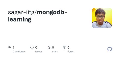 Github Sagar Iitgmongodb Learning