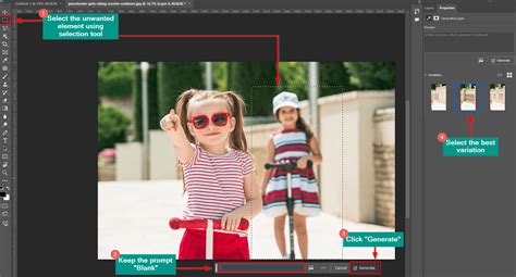How To Use Photoshop Generative Fill Generate Background Add Objects