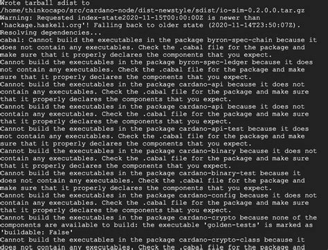 Cabal Install Executables Missing Setup A Stake Pool Cardano Forum