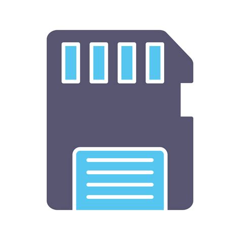 Memory Card Vector Icon 18800937 Vector Art At Vecteezy