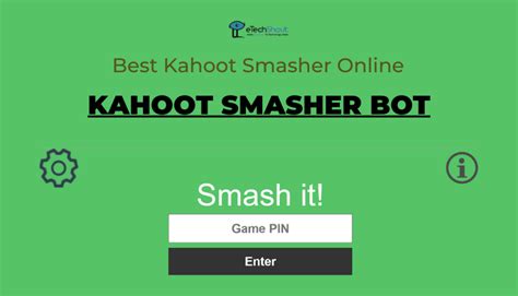 Kahoot Smasher Bot Best Kahoot Smasher Online 2025