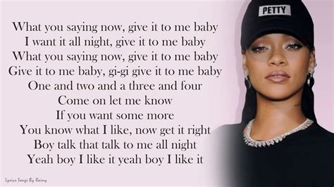 Rihanna Talk That Talk Lyrics Songs Youtube Music