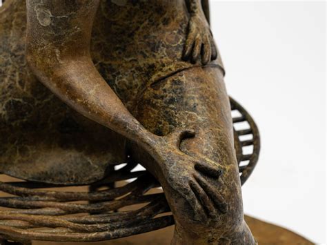 Seated Bronze A Sculpture Edition By Tschabalala Self