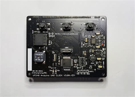 Arduino Open Source Usb Vfd48 Mini Diy Clock Assembly Instructions