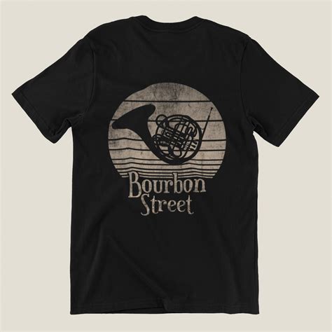 Bourbon Street New Orleans T Shirt Schwarz Gold T Shirt Etsyde