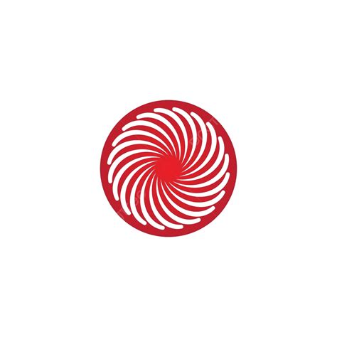 Vortex Vector Illustration Icon Background Blue Movement Vector