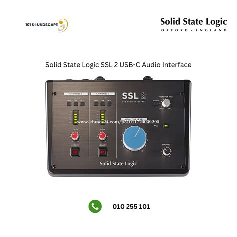 Solid State Logic Ssl 2 Usb C Audio Interface Ssl2 Price 230 In Kouk Khleang Saensokh Phnom