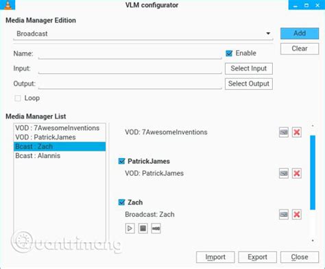 Cách tạo media server bằng VLC để stream nhạc video QuanTriMang
