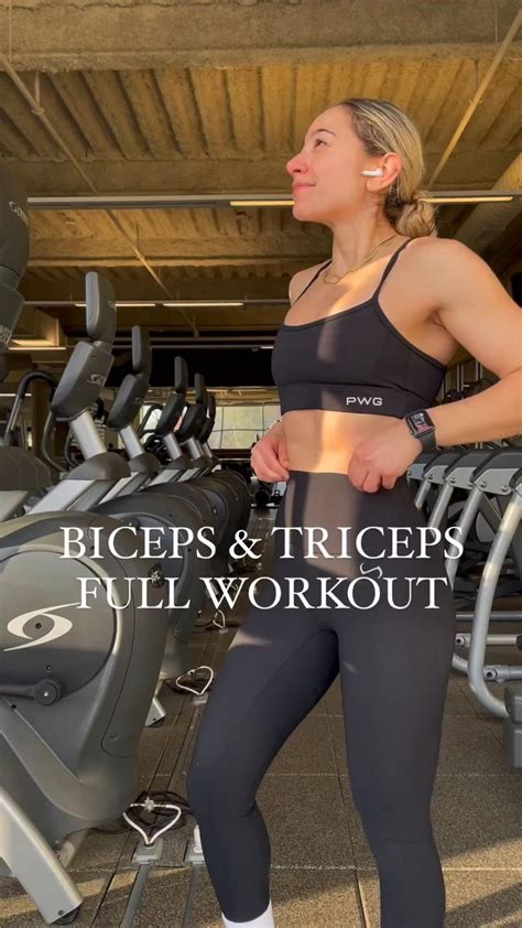 Bicep And Tricep Workout Arms Bicep Tricep Video Biceps