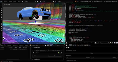 Raycast Vehicle But Inverted Assembly Demonstration Wheel To Body Game Engine Resources