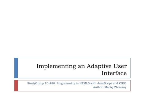 Adaptive User Interface Alchetron The Free Social Encyclopedia