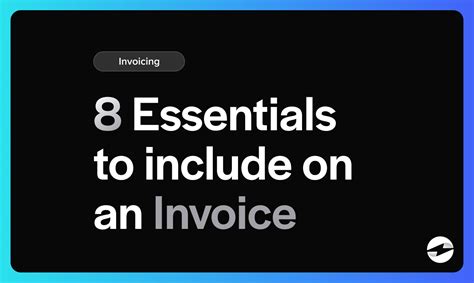 8 Essentials To Include On An Invoice For Small Businesses