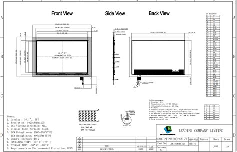 Inch LCD Touch DisplayHigh Brightness Nits