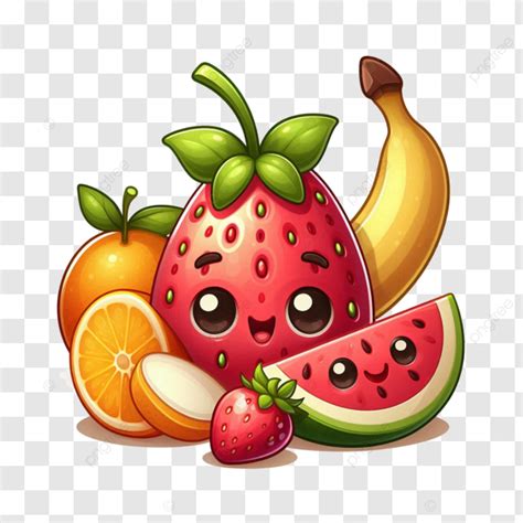 營養水果橙 水果剪贴画 水果卡通插圖 營養豐富的水果插畫png去背圖片素材免費下載，免摳圖設計圖案下載 Pngtree