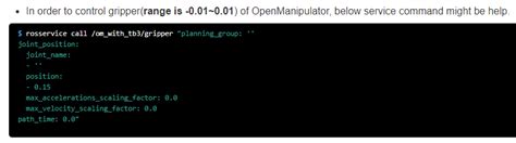 Control Gripper From Python Issue Robotis Git Turtlebot Manipulation Github