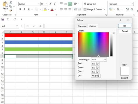 Cara Menggunakan Format Warna Excel Tutorial Excel Lengkap