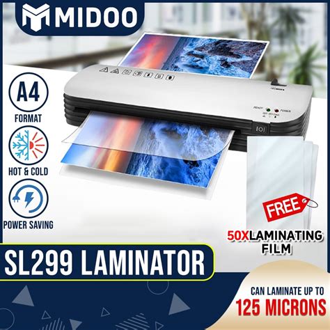 Laminator Machine Heavy Duty Laminating Machine Hot And Cold Laminator A4 Mesin Laminatin A4