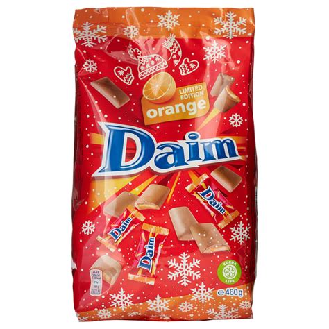 Daim Orange Milk Chocolate With Caramel Orange Flavored Ikea