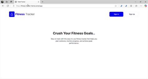 Fitnessapp Healthtech Nextjs Tailwindcss Databaseoptimization