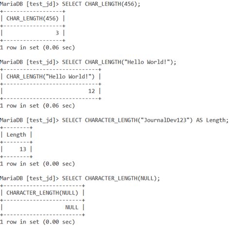mysql char length how to find the number of characters in a string