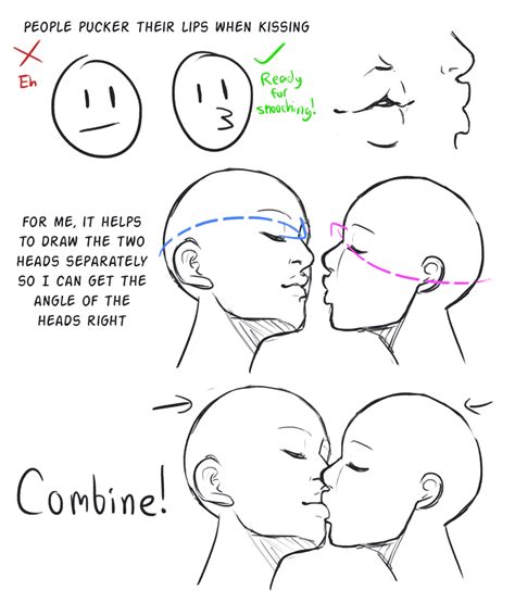 Hey Z Raid Would You Have Any Tutorial Or Advice On Drawing A Kiss Sincorazon15