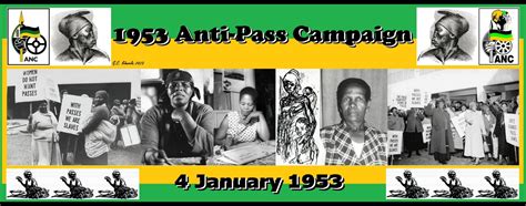 1953 Anti Pass Campaign Langa Castro Khwela