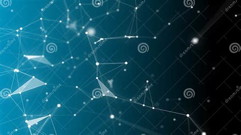 Technology Digital Abstract Background 3d Network Particles And Plexus Wave Ai Big Data