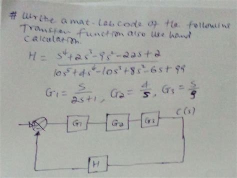 Write A Mat Lab Code Of The Following StudyX