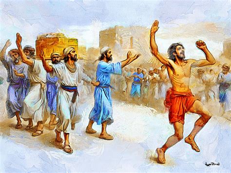 The Dance Of David By Wayne Pascall Art Wall Art