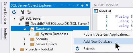 Getting Started The ASP NET Core MVC Tutorial