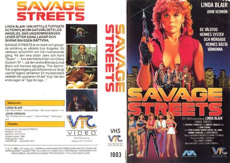 Savage Streets Vhs