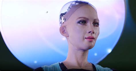 A I Robot Sophia Tokenized For The Metaverse