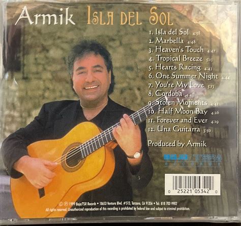 Armik Isla Del Sol Made In Usa Hobbies And Toys Music And Media Cds And Dvds On Carousell