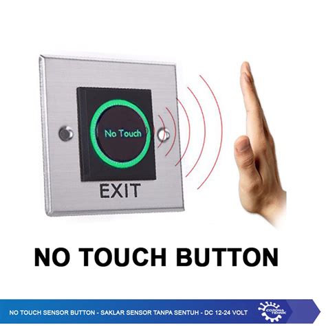 Jual No Touch Sensor Button Saklar Sensor Tanpa Sentuh DC 12 24 Volt Indonesia Shopee Indonesia