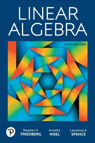 Linear Algebra 5th Edition Controses Store