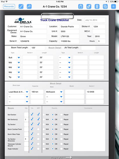 Company Uses Formconnect For Safety Equipment Inspections