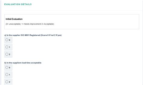 Supplier Management Module
