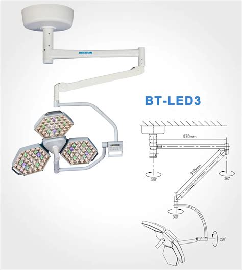 Bt Led3 병원 조정 색 온도 수술실 램프 배터리 천장 의료 치과 수술 극장 빛 가격 Buy 수술실 조명조작 극장 가격치과 조작 극장 Product On