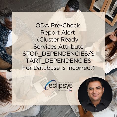 Eclipsys Solutions Inc On Linkedin Oda Pre Check Report Alert Cluster Ready Services Attribute…